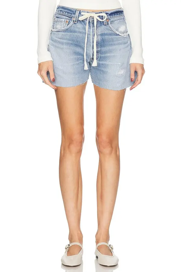 ALIGRACE Vintage Drawstring Short