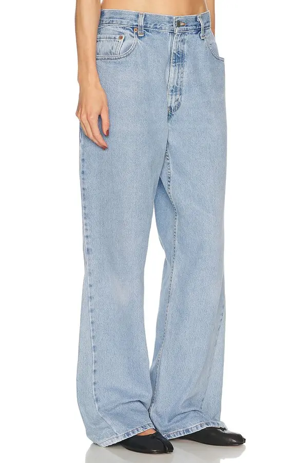ALIGRACE Vintage Slouchy Wide Leg Jeans