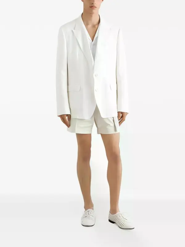 Dolce & Gabbana Single Breasted Blazer - White