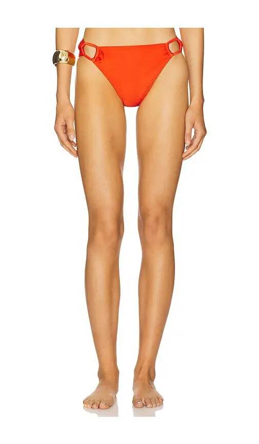 VILLA FRESCA Bianca Bikini Bottom - Tangerine