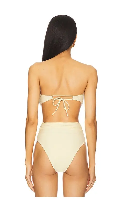 SHANI SHEMER Callisto Bikini Top - Butter