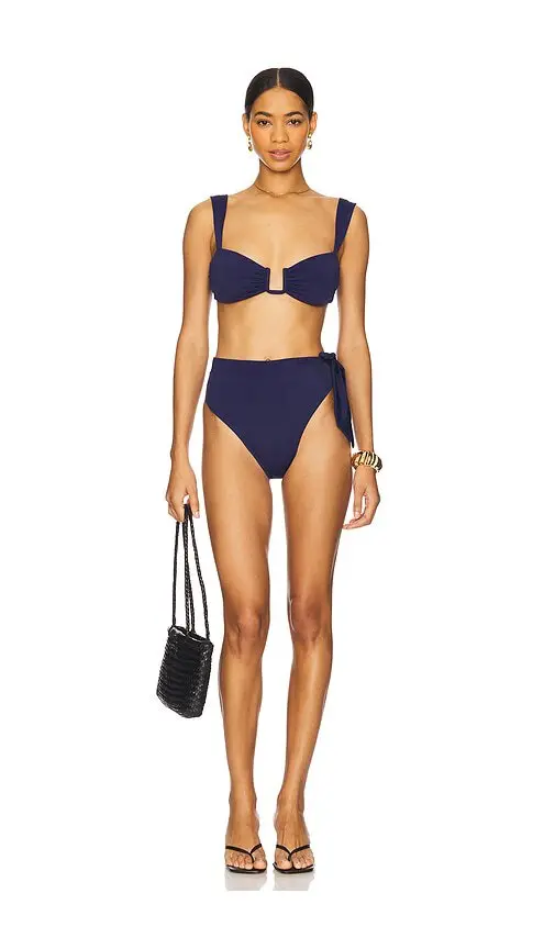 AWAY THAT DAY Cannes Bikini Top - Ocean
