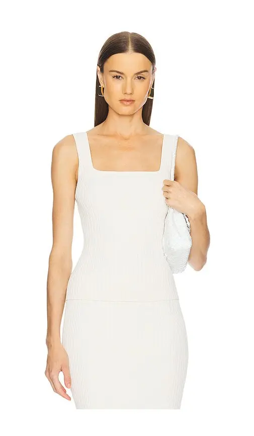 L'academie Ramina Knit Top - Ivory