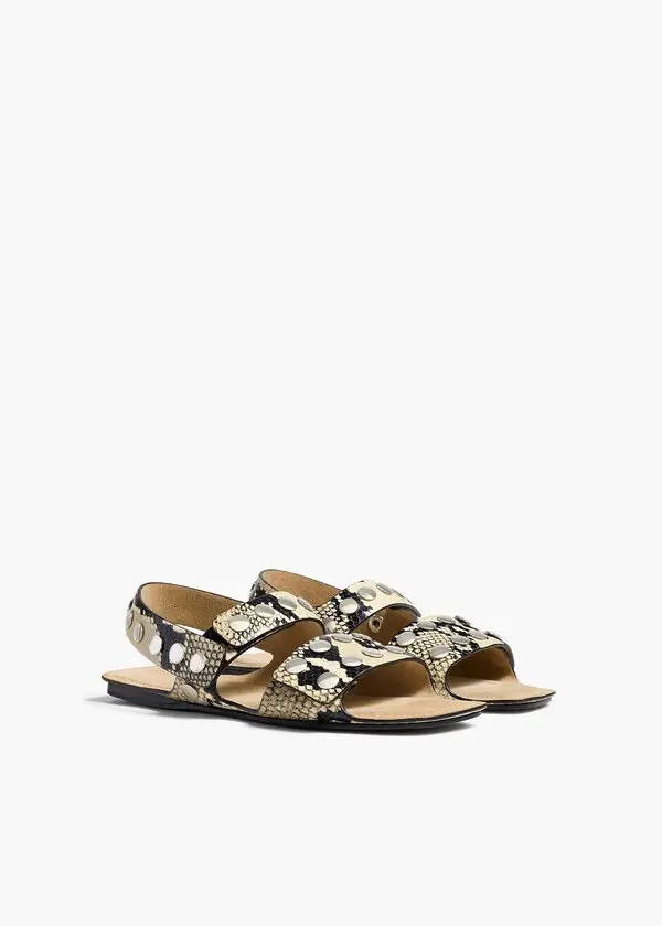 Khaite Boden Sandal - Natural