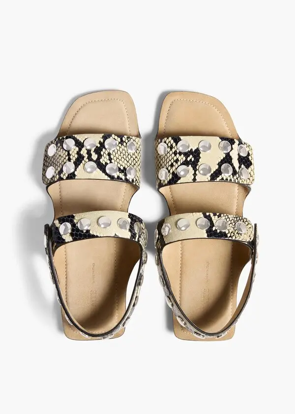 Khaite Boden Sandal - Natural