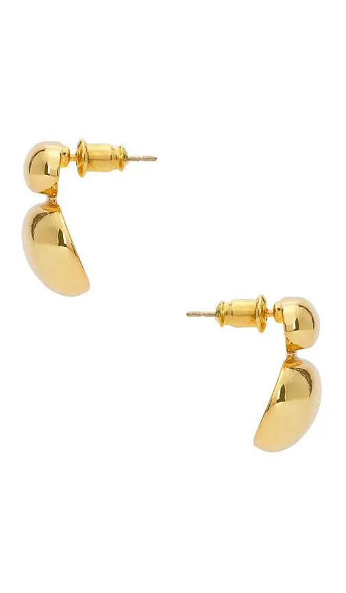 BRACHA Tone Pebble Stud Earrings