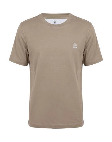 Brunello Cucinelli T-shirt Khaki Size Cotton - Beige