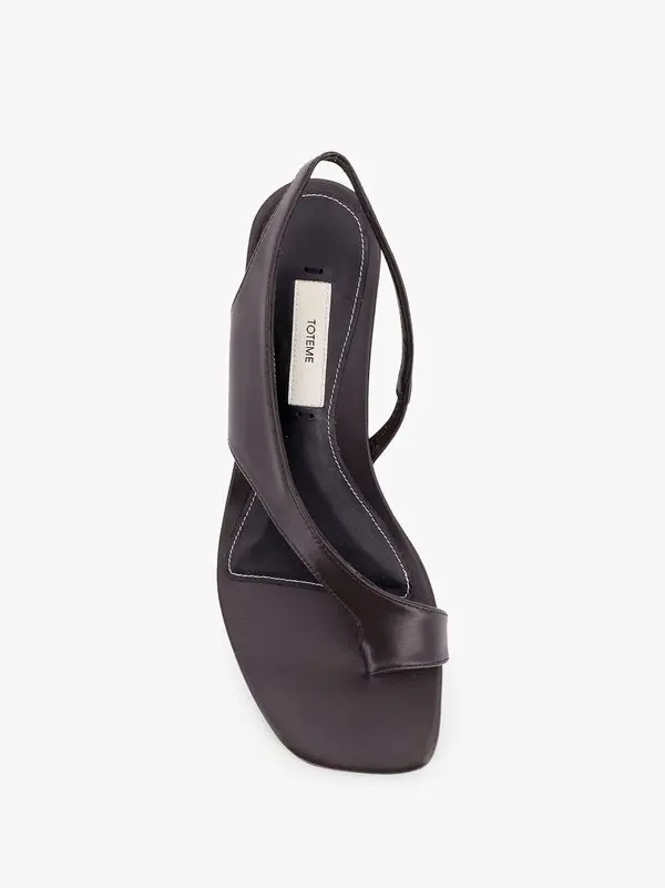 TOTEME Leather Slingback Sandals