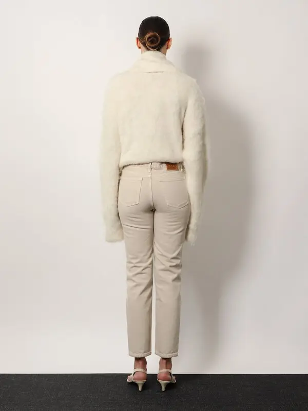TOTEME Low Taper Denim Trouser