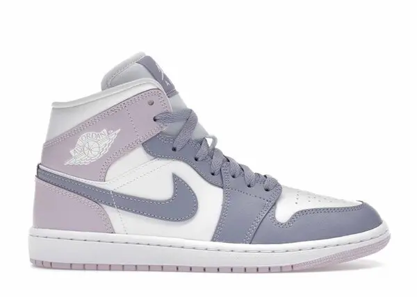 JORDAN 1 Mid Sneakers - Indigo Haze/doll/white