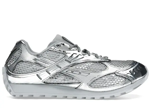 Bottega Veneta Orbit Sneakers - Silver