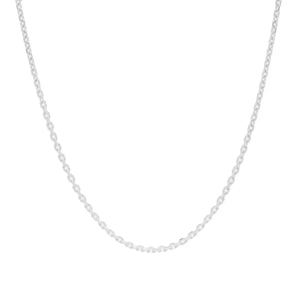 Tom Wood 17" Anker Chain - Silver