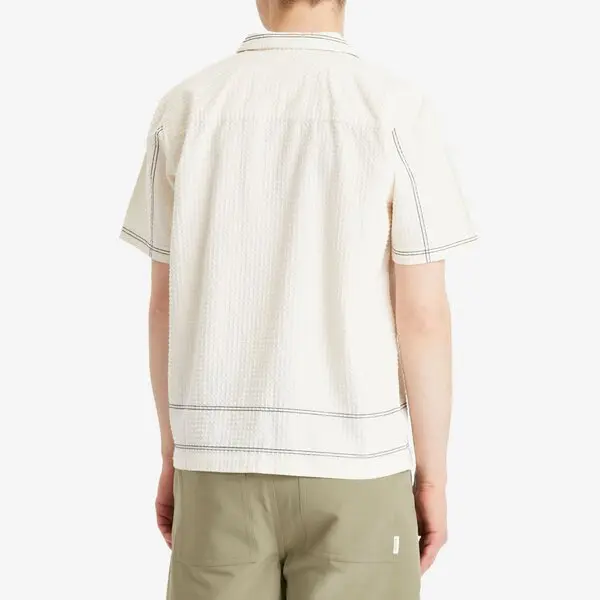 PERCIVAL Sicily Cuban Shirt - Ecru