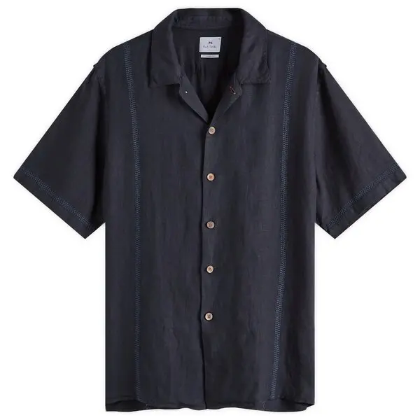 Paul Smith Stitch Embroidered Vacation Shirt