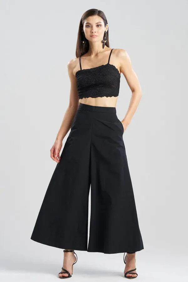 Natori Taffeta Palazzo Pants