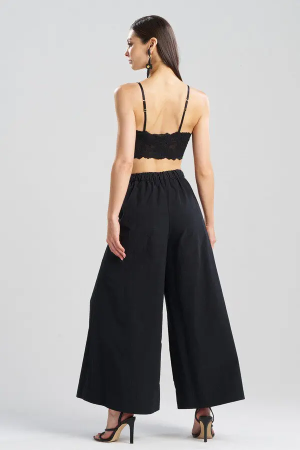 Natori Taffeta Palazzo Pants