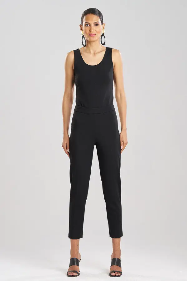 Natori Compact Knit Pants - Black