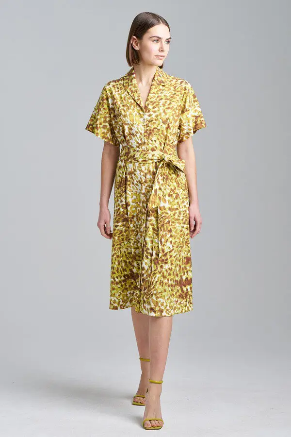 Natori Ombre Animale Shirtdress