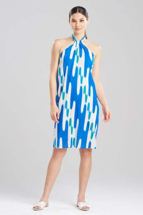 Natori Lido Dress - Blue