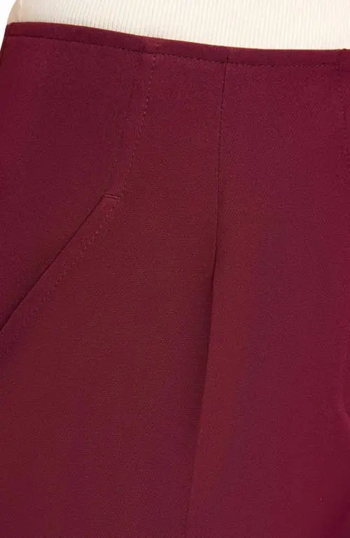 Santorelli Della Straight Leg Crepe Pants