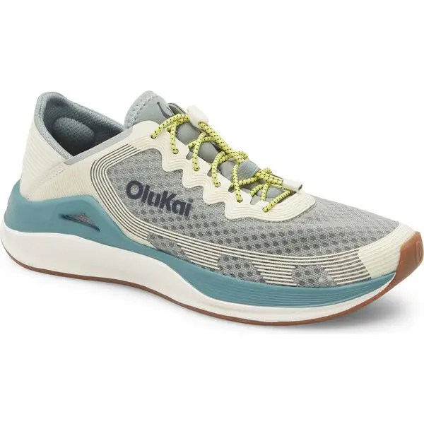 Olukai Ahi Sneaker - Seagreen/white Sand