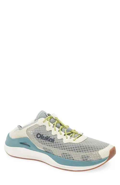 Olukai Ahi Sneaker - Seagreen/white Sand