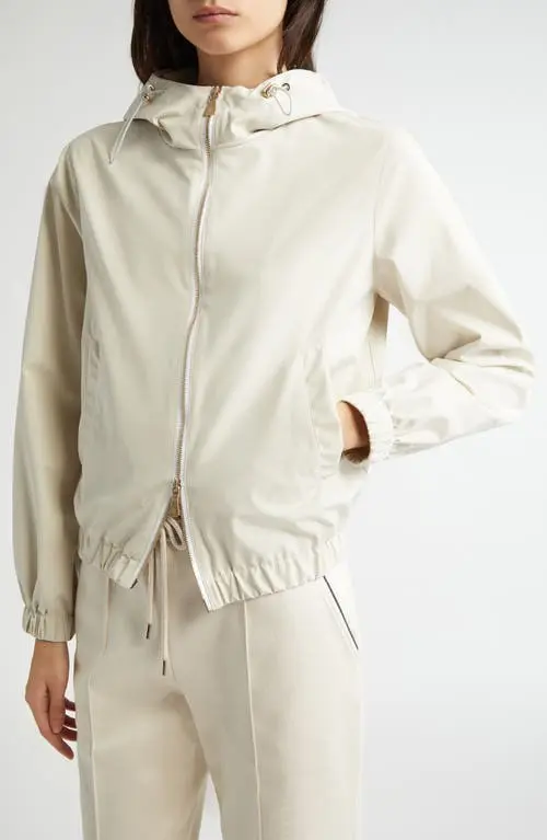 Eleventy Stretch Hooded Jacket