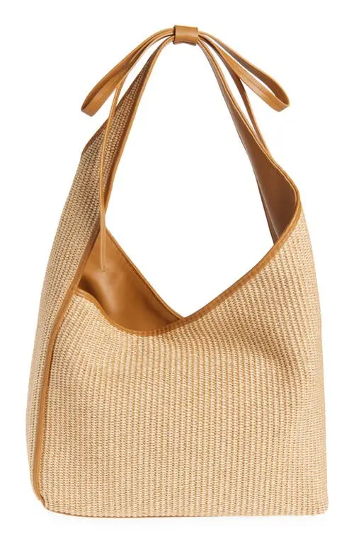 REFORMATION Medium Vittoria Woven Tote - Natural Raffia