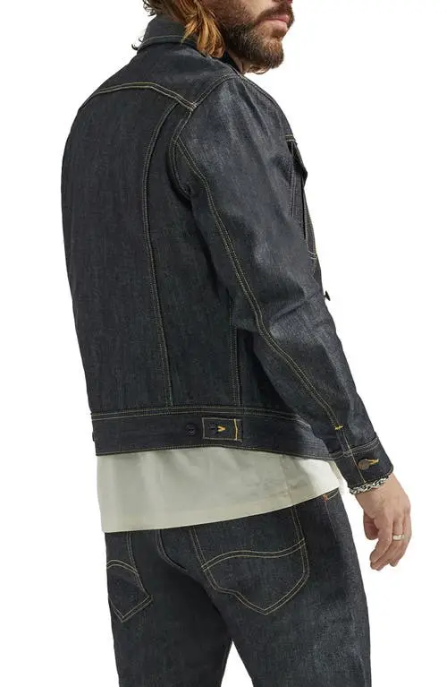 LEEM 101 Rider Denim Trucker Jacket