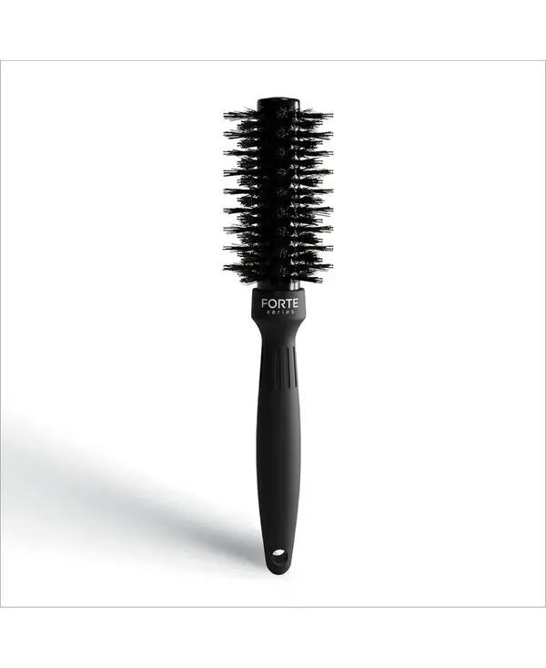 FORTE SERIES Boar Bristle Round Brush - Black