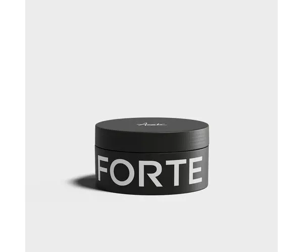 FORTE SERIES Strong Hold Molding Paste – Matte Finish Hair Styling Cream With Biotin & Castor Oil - Black