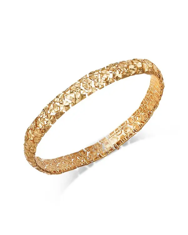 Bloomingdale'S Snake Textured Bracelet - Gold