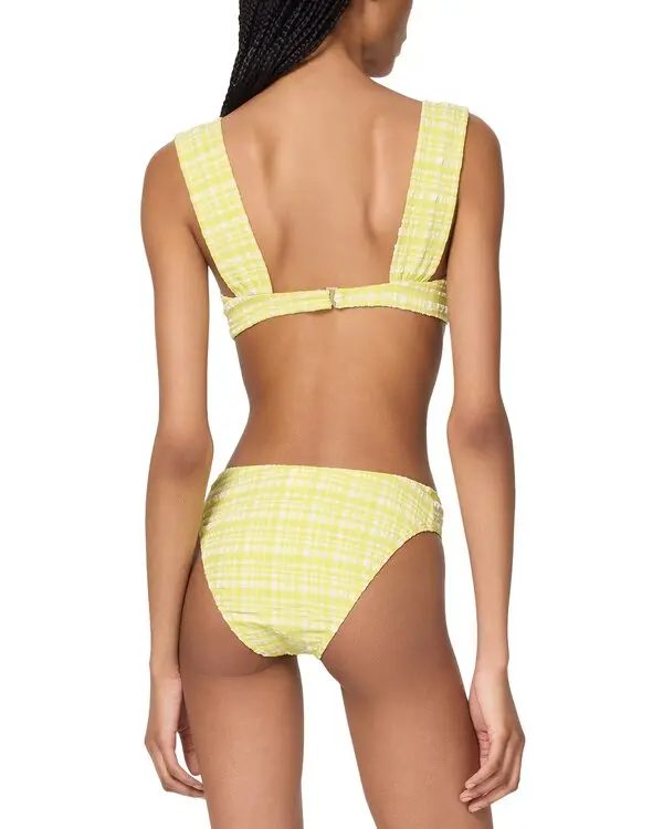 Kate Spade New York Check High Cut Bottom