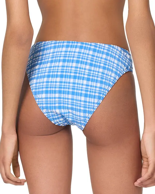 Kate Spade New York Checked High Cut Bottom - Spring Sky