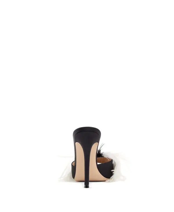Aretha Mules Sandals - Black, image 5 of 5