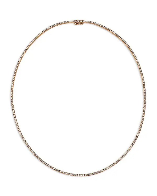 Bloomingdale'S Diamond Tennis Necklace In 14k Yellow 2.4 Tcw - Gold