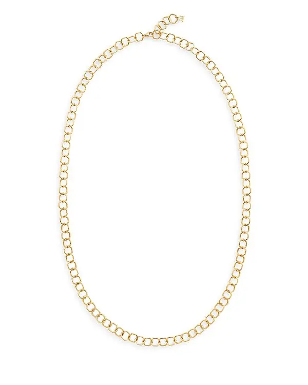 Temple St. Clair 18k Yellow Beehive Chain Necklace - Gold