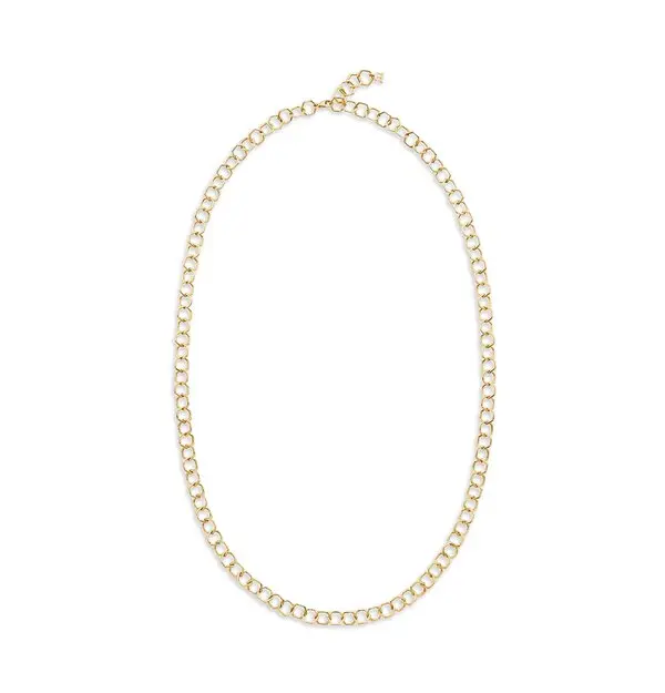 Temple St. Clair 18k Yellow Beehive Chain Necklace