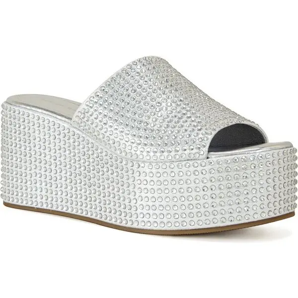 AZALEA WANG Arachna Platform Wedge Sandal