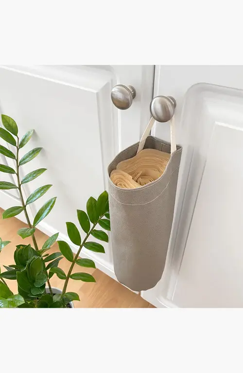 THE KIND PET Cat Litter Bag Holder In Cotton | Usa Made - Moss Grey
