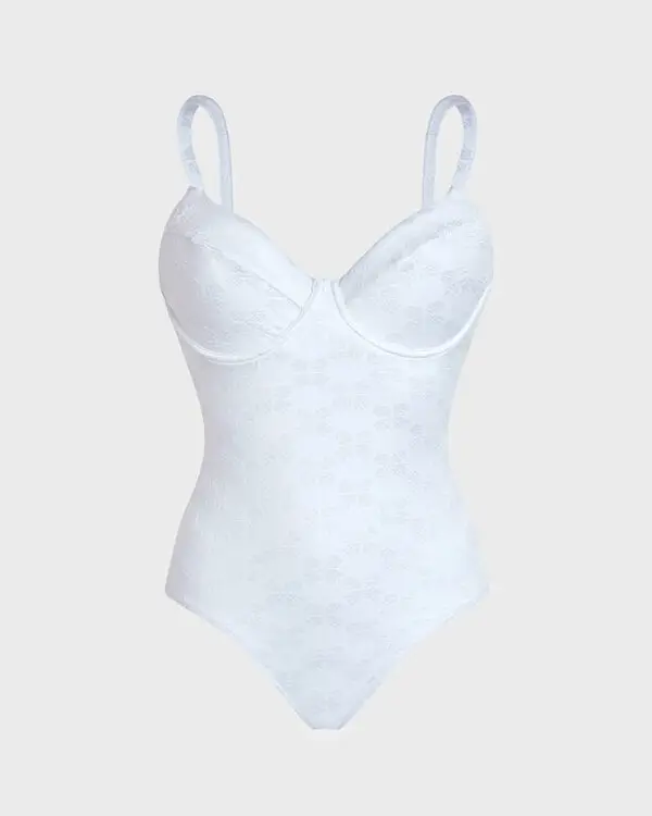 Vilebrequin Underwire One-piece Swimsuit - White