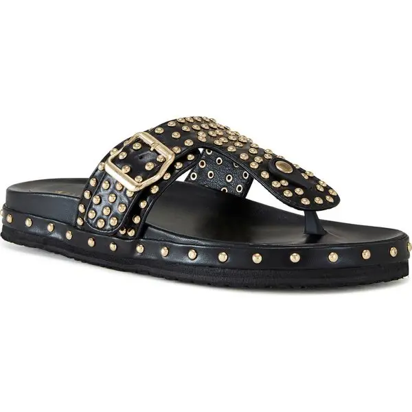 AZALEA WANG Daisychain Studded Sandals