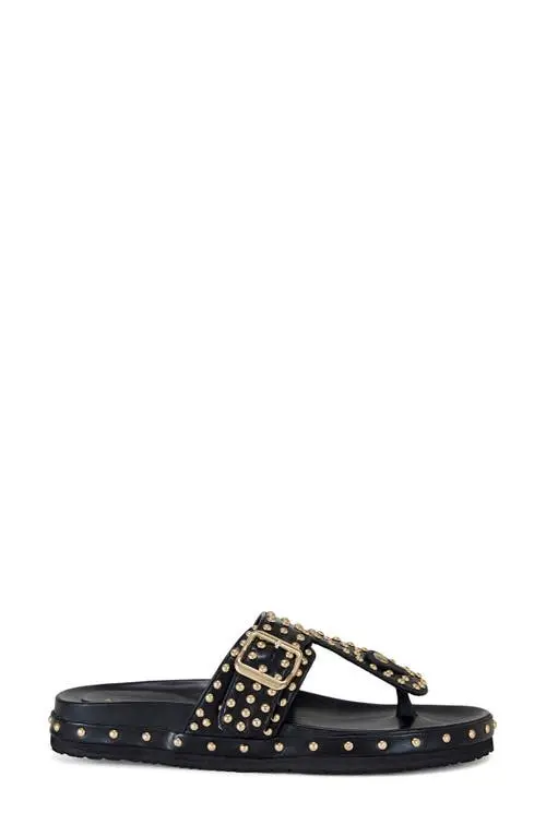 AZALEA WANG Daisychain Studded Sandals