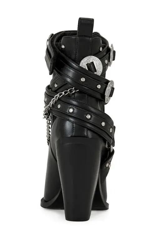 AZALEA WANG Riggins Studded Bootie