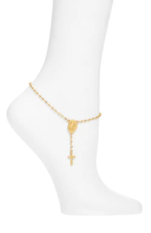VIDAKUSH Rosary Anklet - Gold