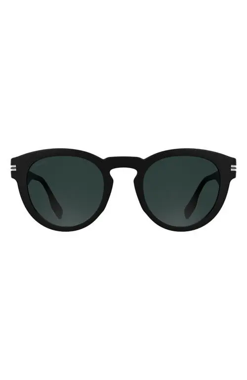 Canada Goose 51mm Polarized Oval Sunglasses - Matte Black