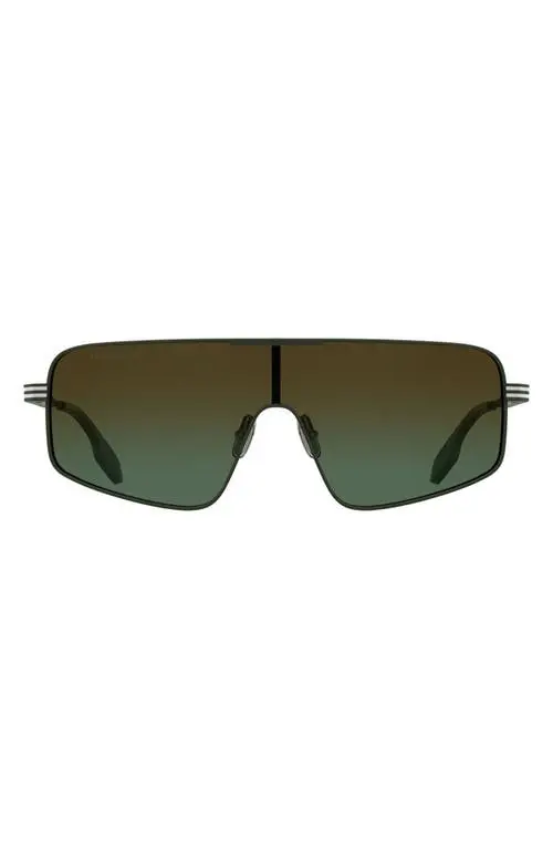 Canada Goose 58mm Rectangular Shield Sunglasses - Matte Khaki