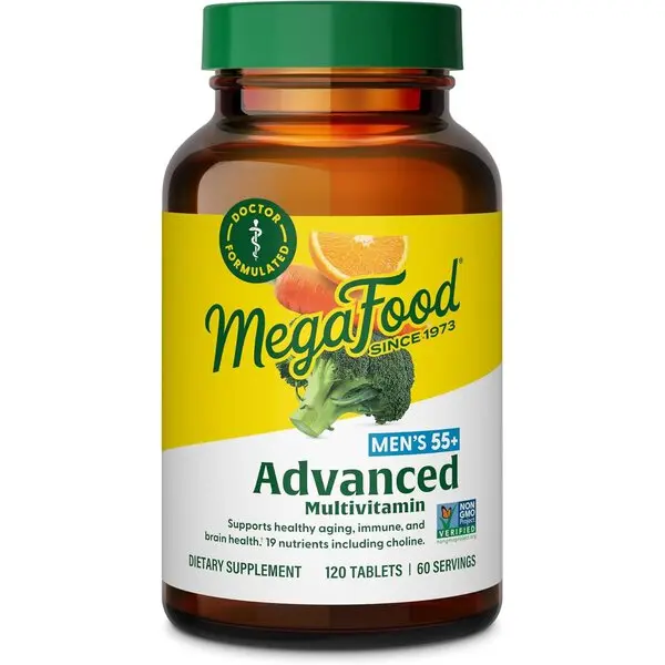 MEGAFOOD Multi For 55+ 120 Tablets - One-color