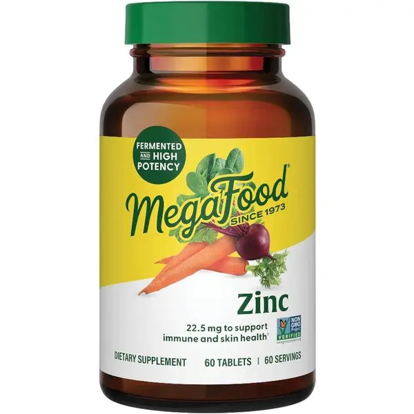 MEGAFOOD Zinc 60 Tablets - One-color