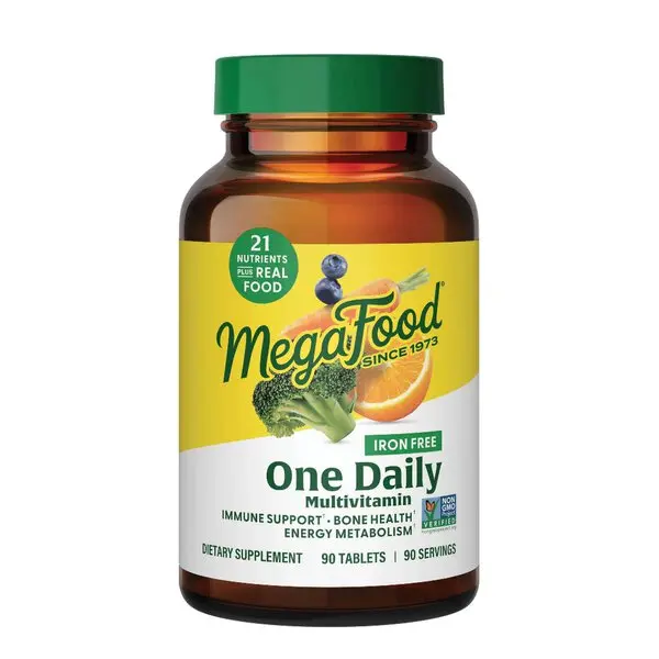 MEGAFOOD One Daily Iron Free 90 Tablets - One-color